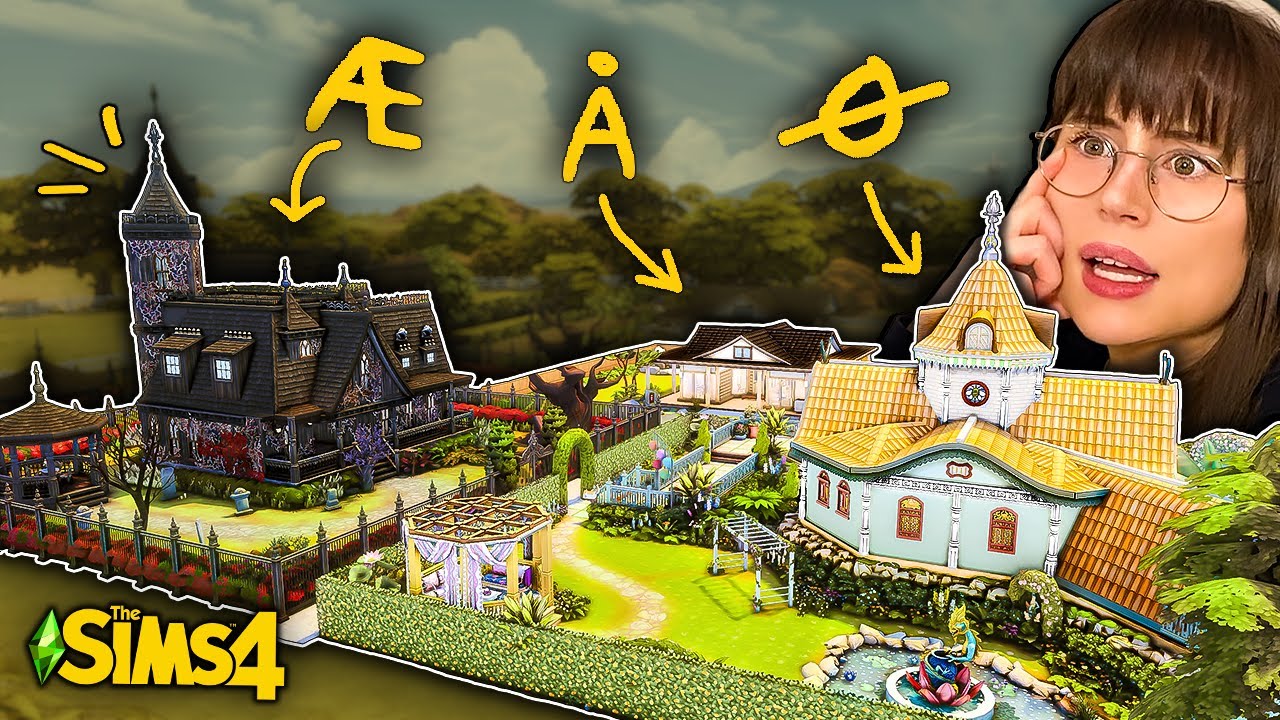 I Tried the Alphabet Build Challenge in The Sims 4 - YouTube