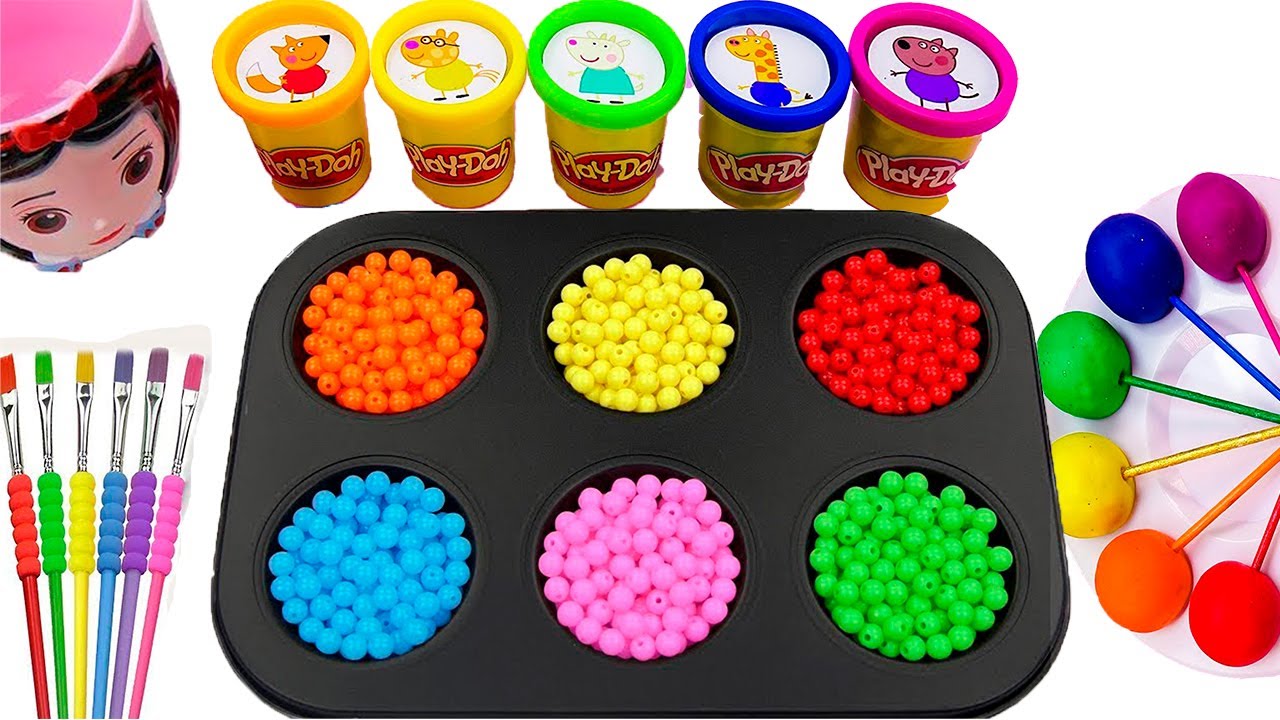 Satisfying Video ASMR | How to Get Rainbow Jelly Fruits FROM Magic Brushes & Cutting ASMR Relax ...