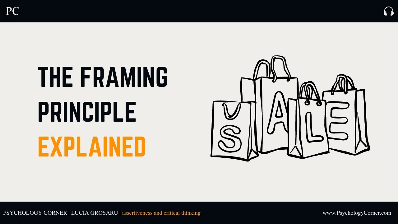 The Framing Principle | Neuromarketing and Behavioral Economics - YouTube