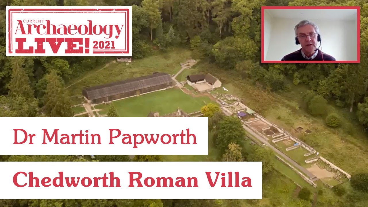 New dating evidence at Chedworth Roman Villa - Dr Martin Papworth - YouTube