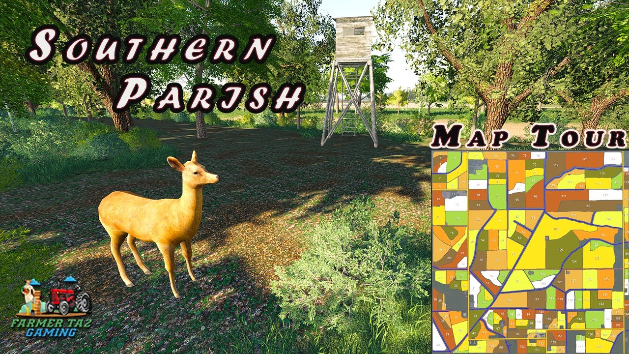 Southern Louisiana Map Fs22 at Adolph Grier blog