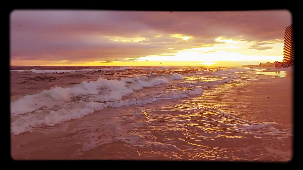Panama City Beach high tide - YouTube