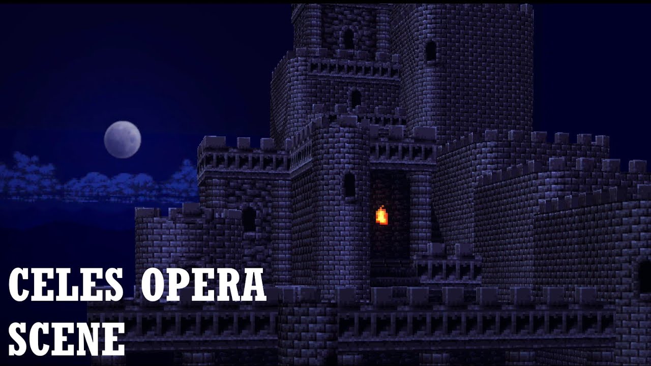 Final Fantasy VI Pixel Remaster Mobile: Celes Opera Scene - YouTube