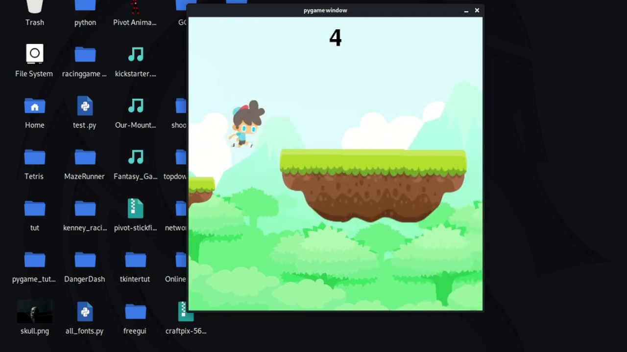 Danger Dash game in python pygame - YouTube