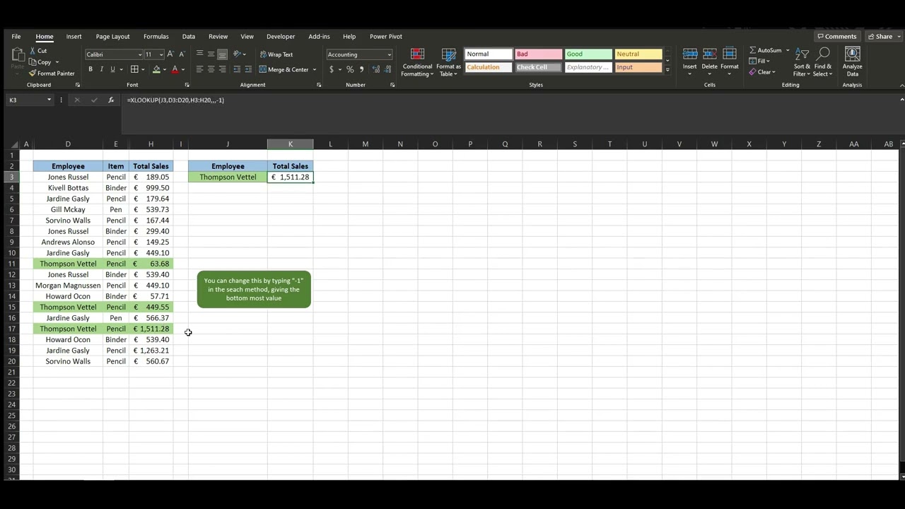 How To Use XLOOKUP On A Value That Appears Multiple Times In Excel How To Use XLOOKUP On A Value That Appears Multiple Times In Excel