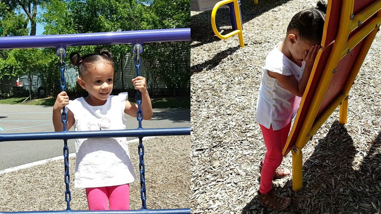 Outdoor Playground Fun For Children with Hide and Seek In The Park ...