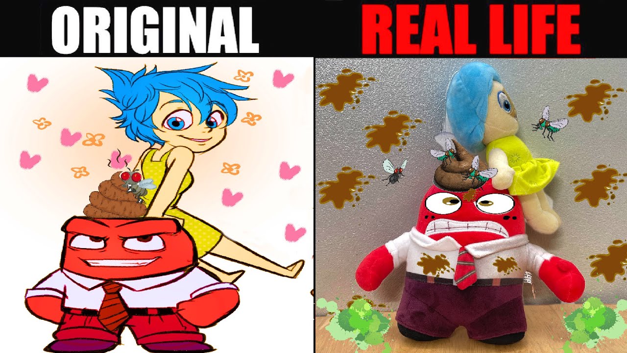 JOY's EPIC FAIL | Best TikToks of Inside Out 2 | | Original vs Real ...