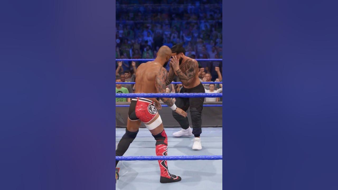 Jeyandjimmy Usos Vs Ricochet And Braun Strowman Wwe Smackdown Part 1 Of