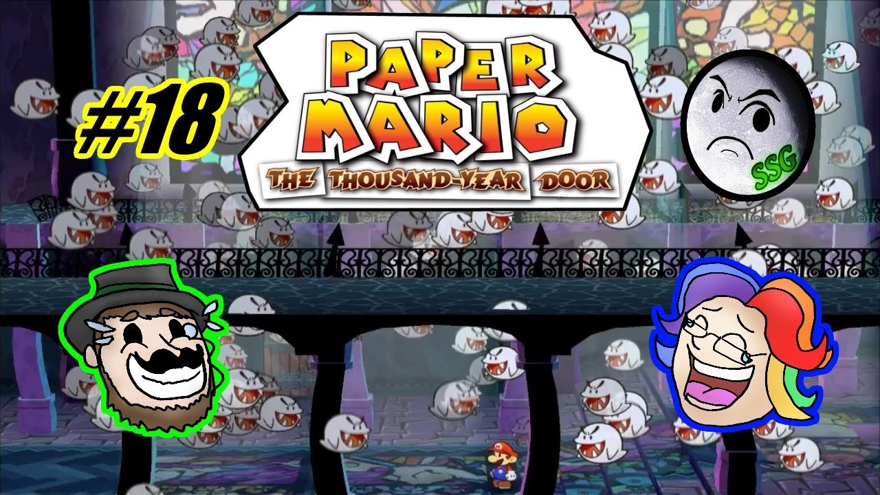 Big Boo Bashing (Paper Mario The Thousand Year Door Part 18} - YouTube