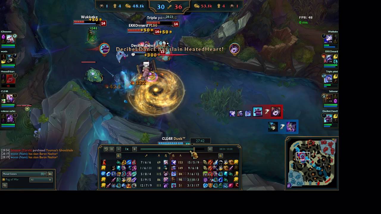 Nami ult baron steal - YouTube