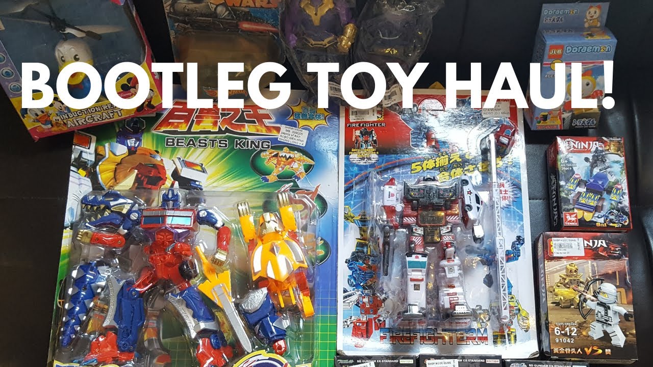 My Biggest Bootleg Toy Haul! - YouTube