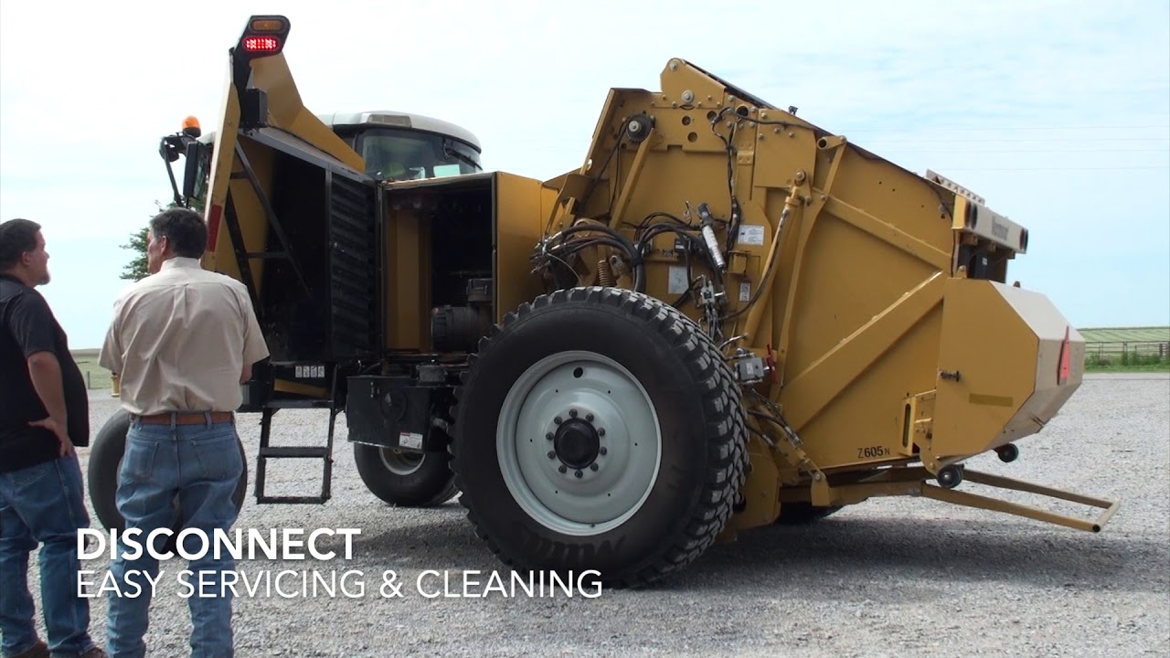 The All New Vermeer ZR5 Self Propelled Baler - YouTube