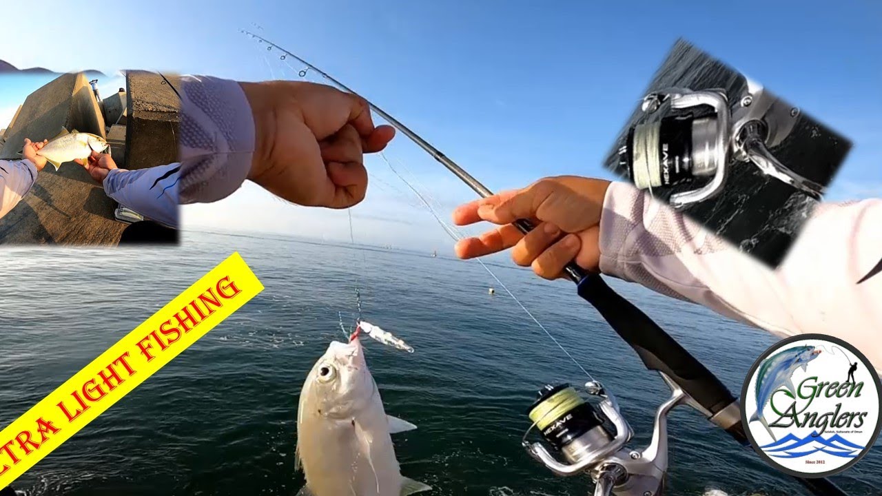 Ultra light Jigging | Fishing off the rock | Shimano Nexave | Littma ...