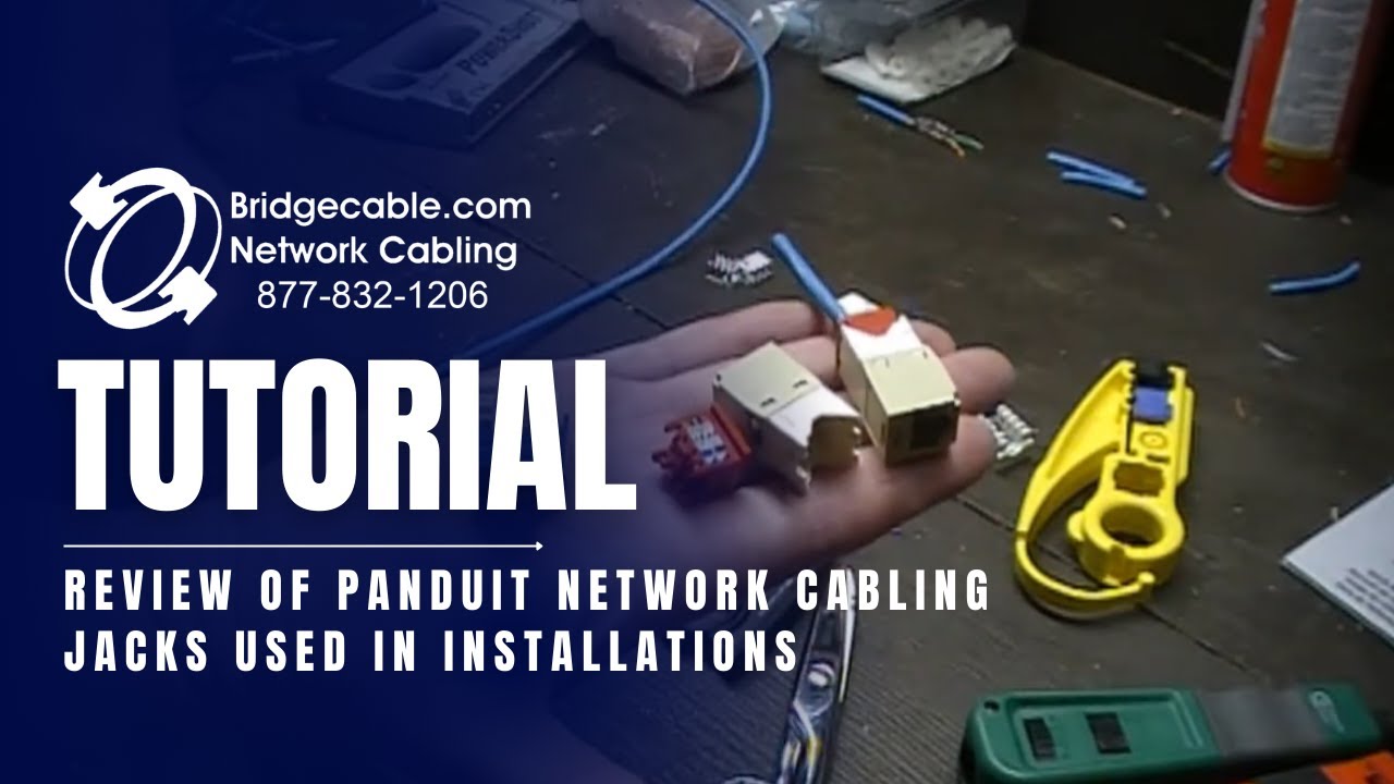 Review of the Panduit Network Cabling Jacks Used in Installations ...