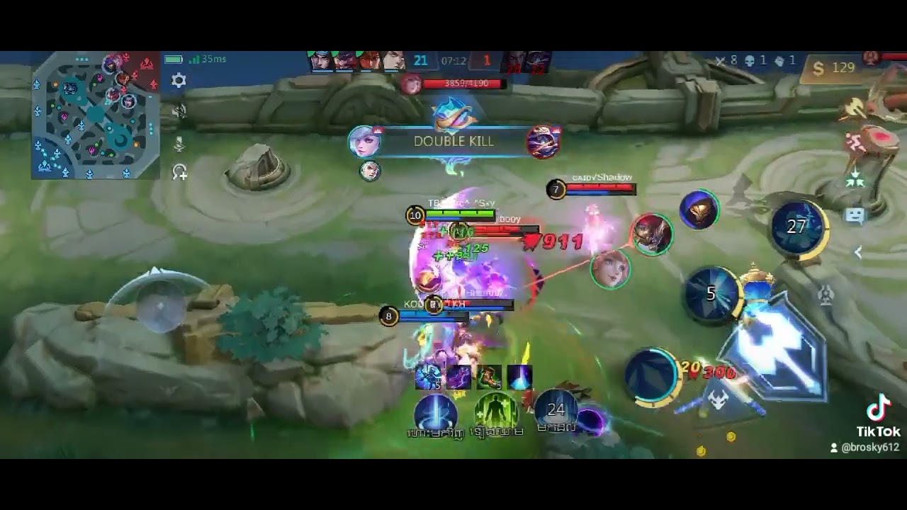 Hero Etes កប់ Miya ធម្មតាៗ😂 - YouTube