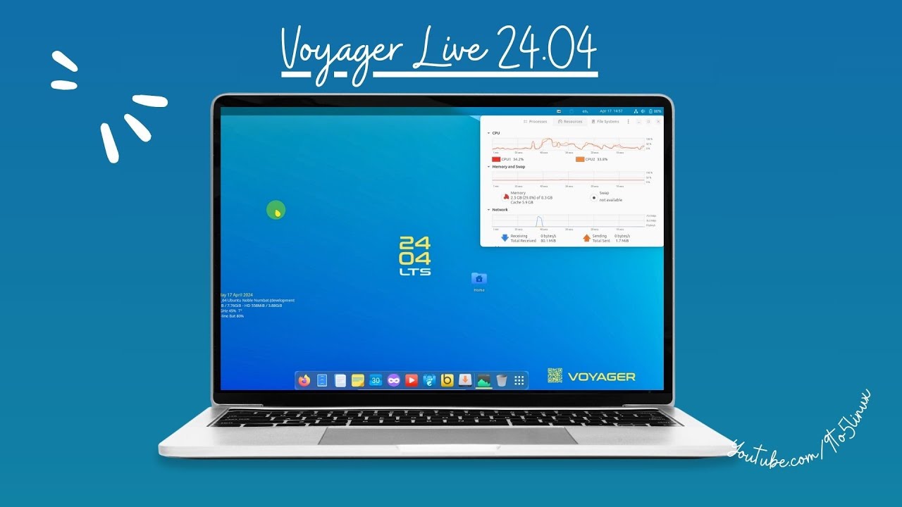 Voyager Live 24.04 LTS is a Linux Distro That Could Be an Ideal Choice ...