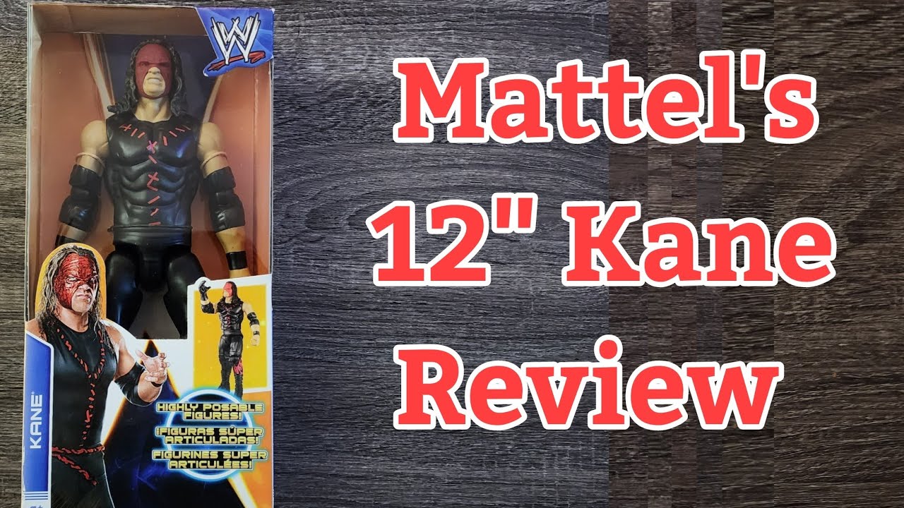 Mattel's WWE 12" Kane Review - YouTube