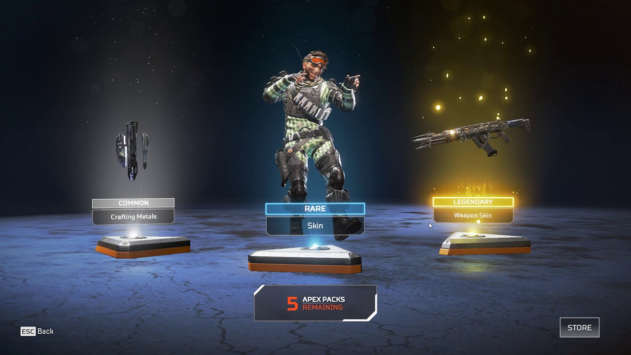 unboxing the heirloom knife in apex legends - YouTube