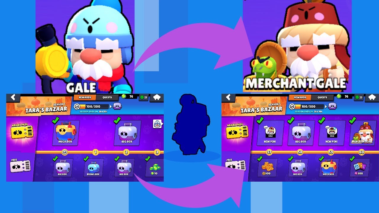 COLLECTING EVERY REWARD IN TARA’S BAZAAR BRAWL PASS - YouTube