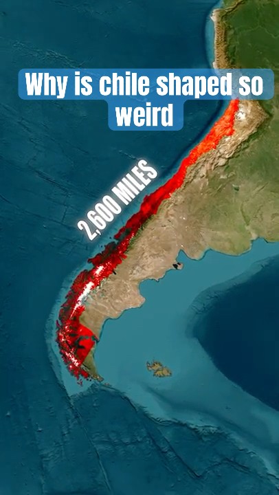 Why Chile is shaped so WEIRD! - YouTube