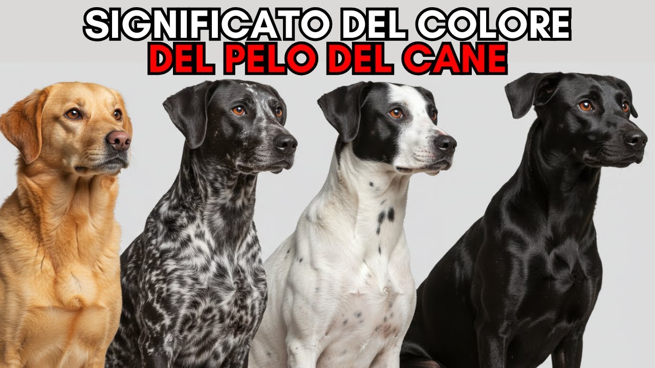 La Personalità del Tuo Cane in Base al Colore del Suo Mantello - YouTube