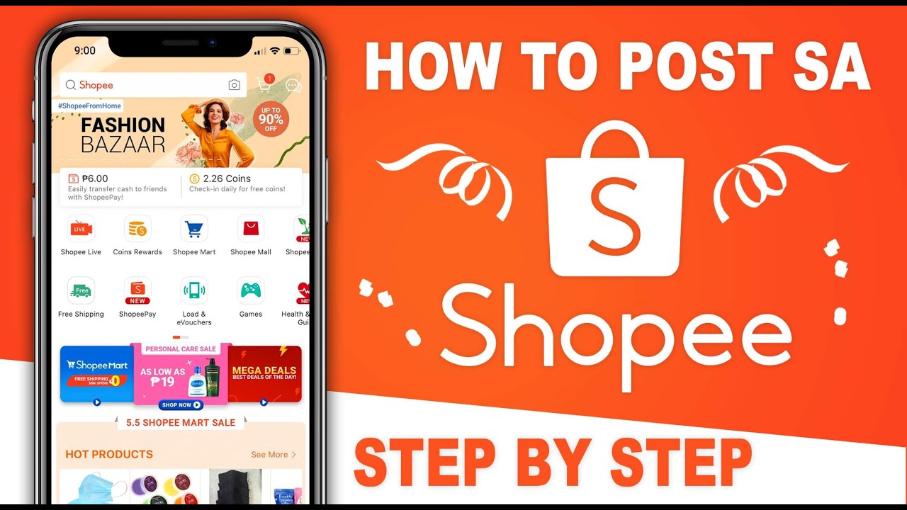 Paano Mag Post Sa Shopee Seller | Tutorial - YouTube