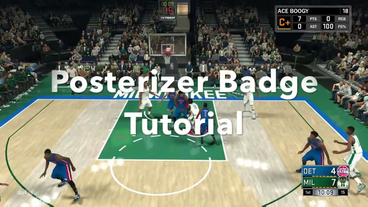 No contact dunks (Posterizer Badge tutorial) - YouTube