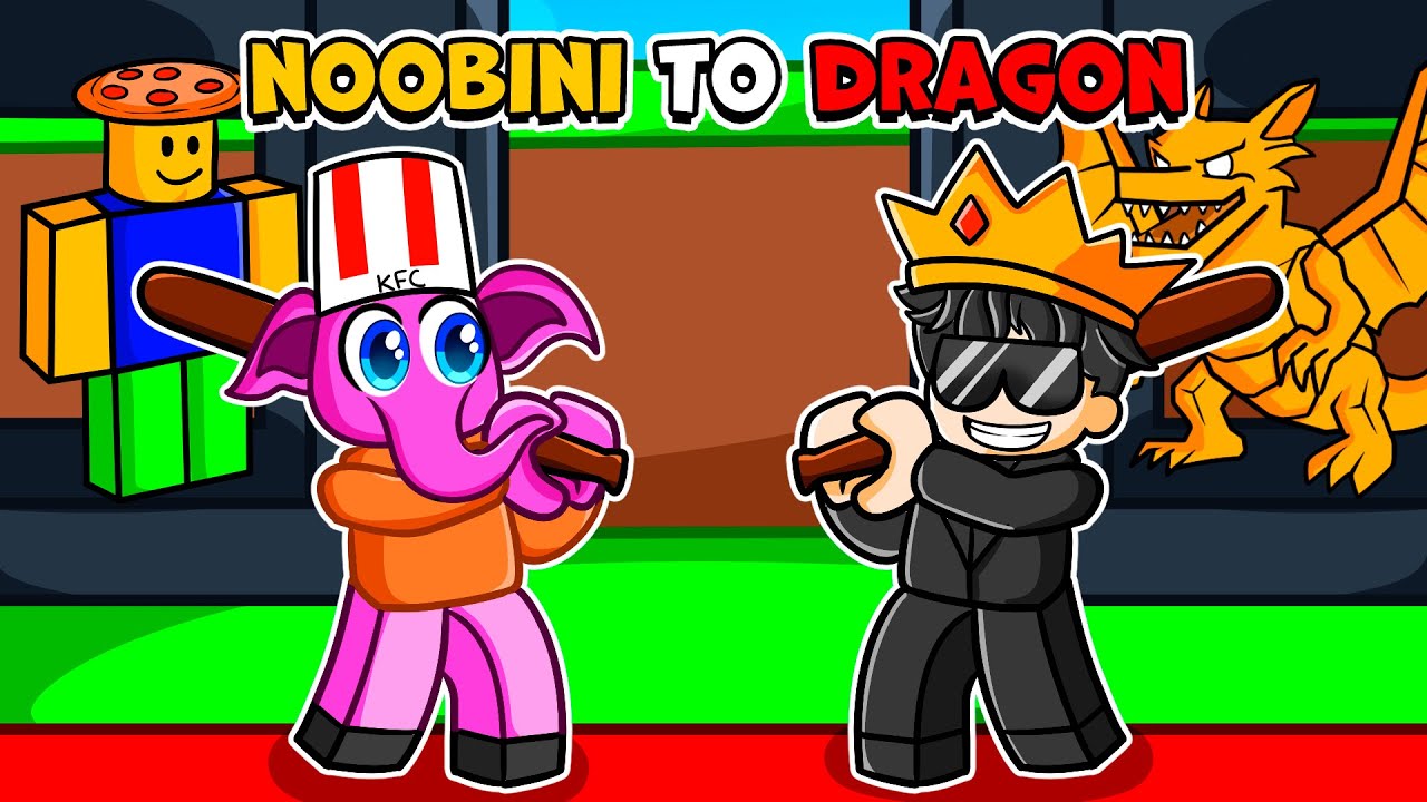I PVP from Noobini to DRAGON in Steal a Brainrot - YouTube