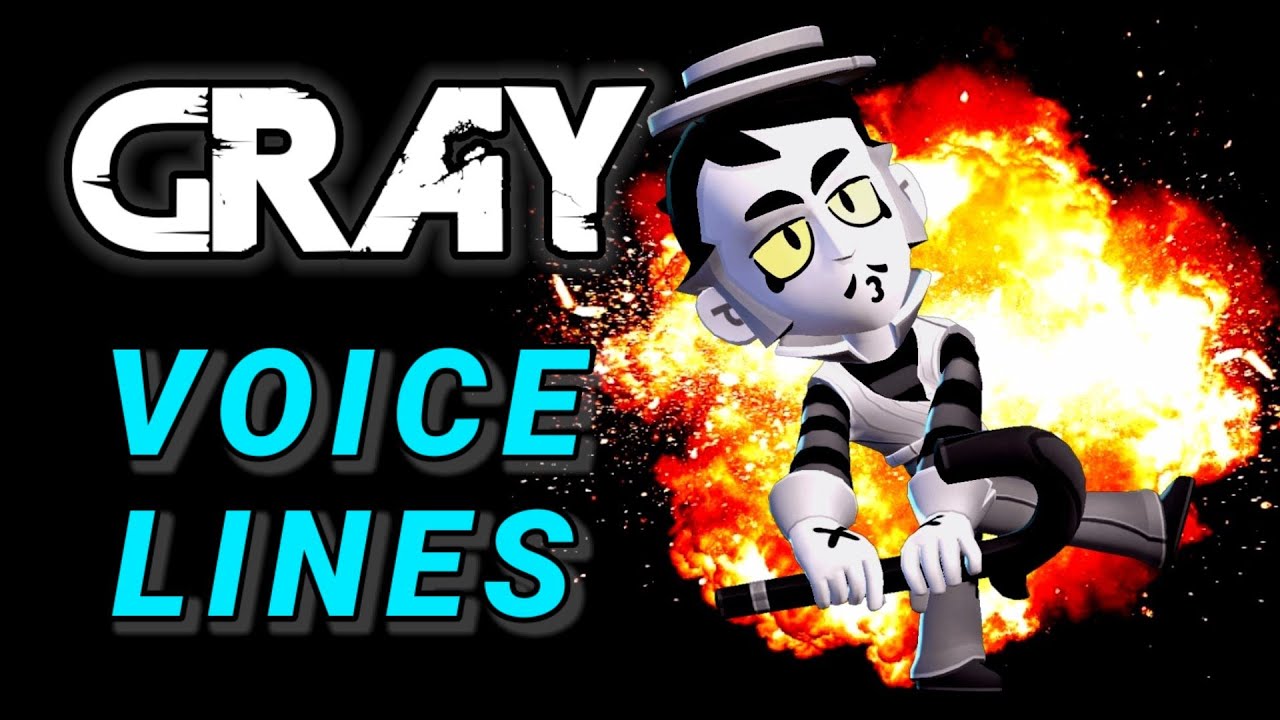 Gray voice lines and quotes \ Dialogues with English Subtitles | Brawl ...