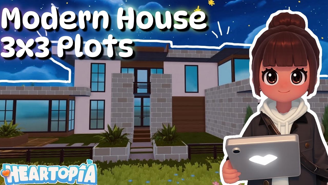 I built a MODERN HOUSE [3x3]🩷Heartopia🩷 - YouTube