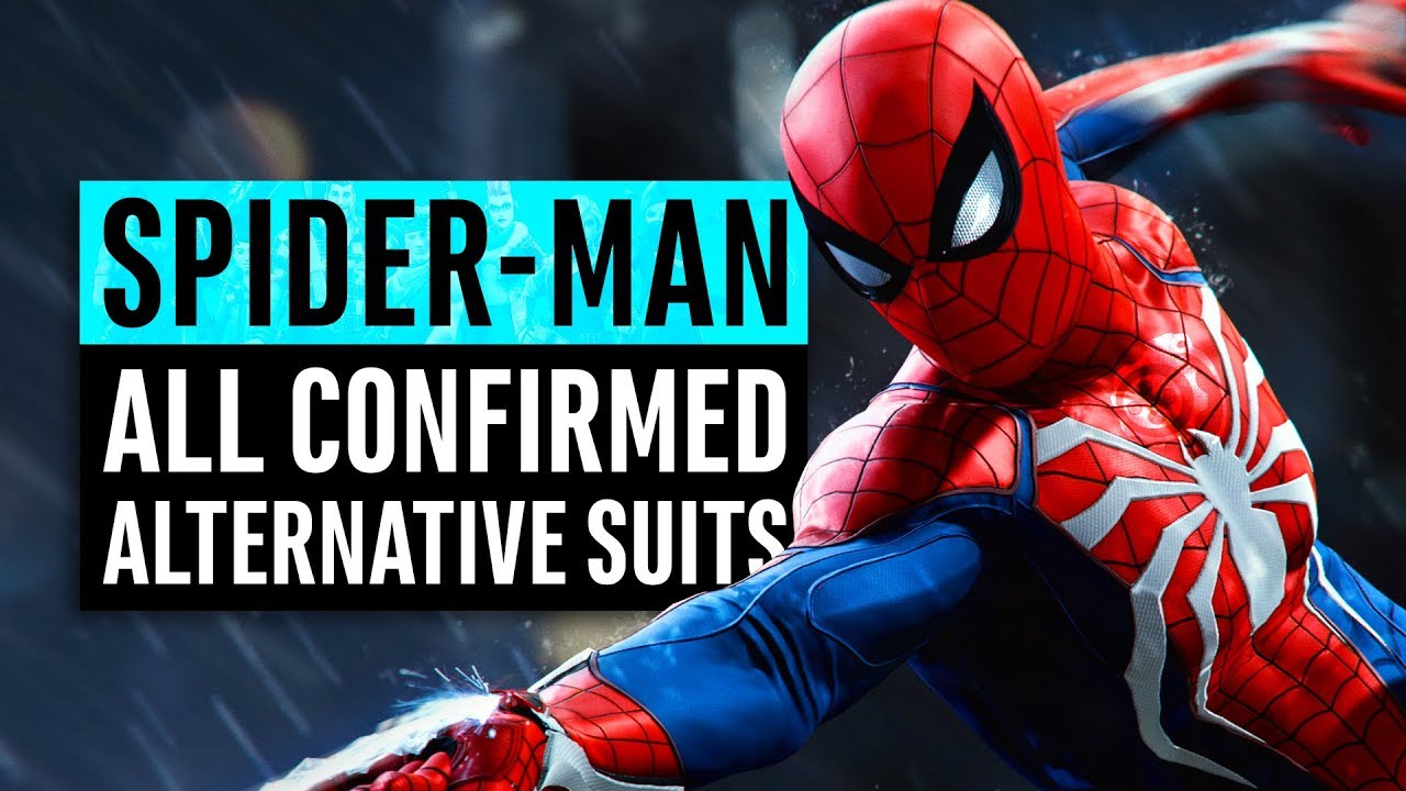 Spider-Man | 7 Alternative Suits Confirmed & Their Origins - YouTube
