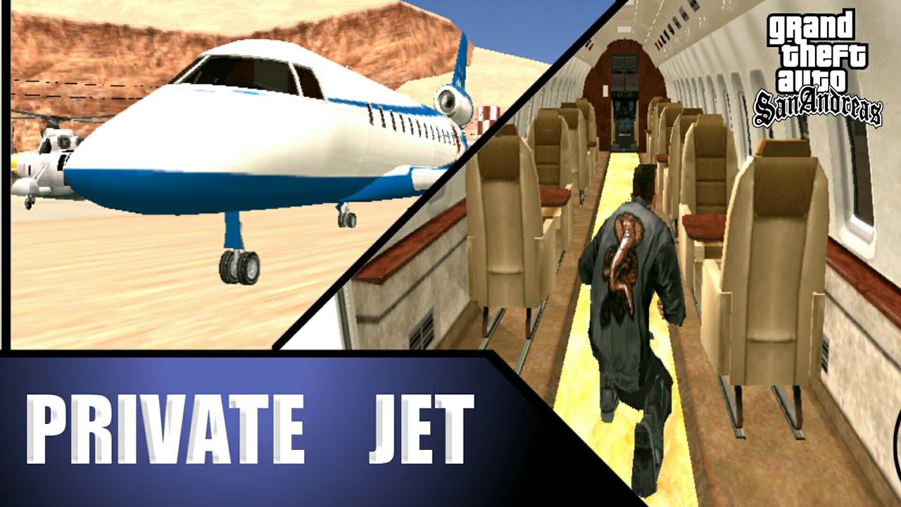 new luxury jet mod for gta sa android - YouTube