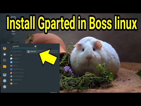Install 'Gparted' in Boss linux 🐧 - YouTube