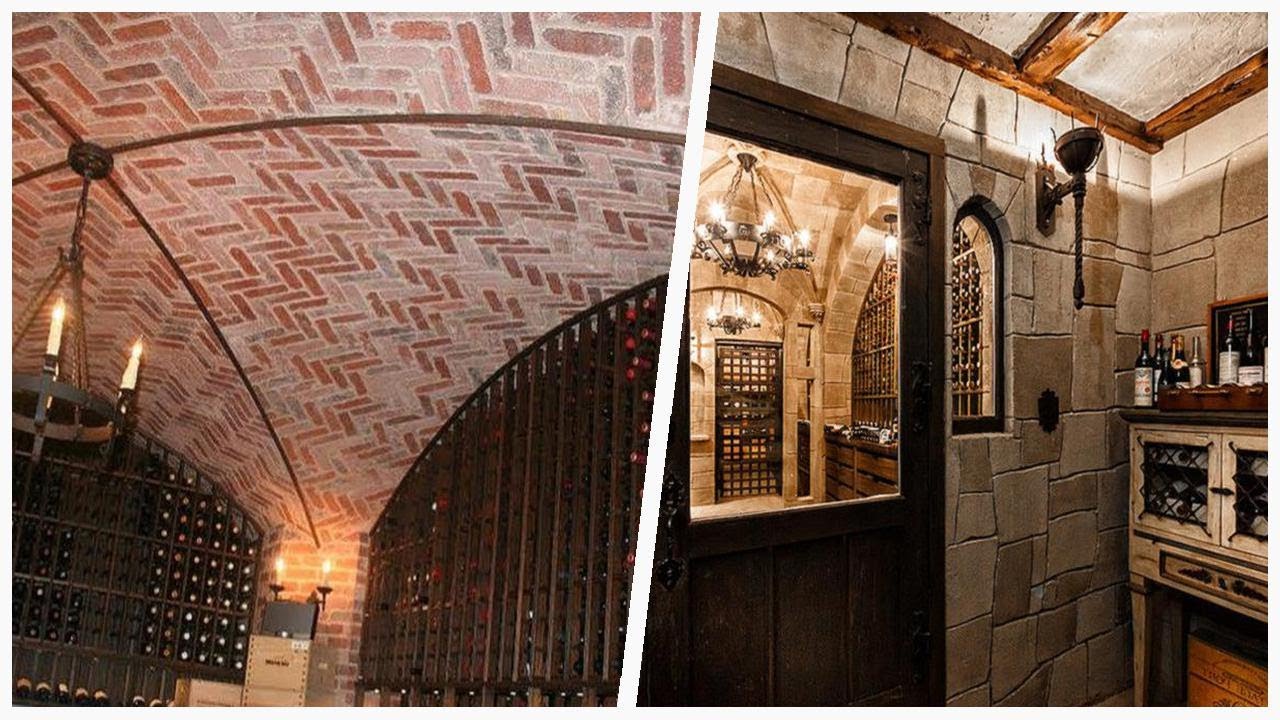 75 Huge Brick Floor Wine Cellar Design Ideas You'll Love 🔴 - YouTube