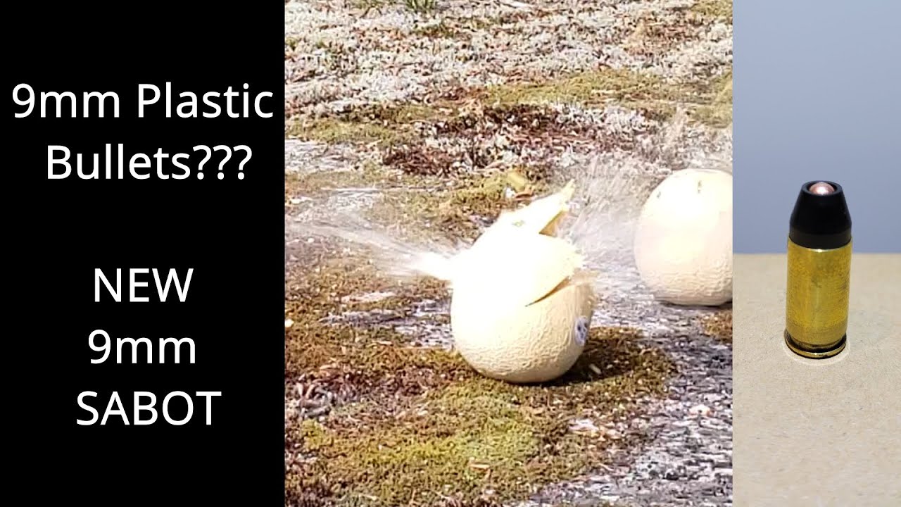 9mm Plastic Bullets?? Shooting High Power BB Sabos - YouTube