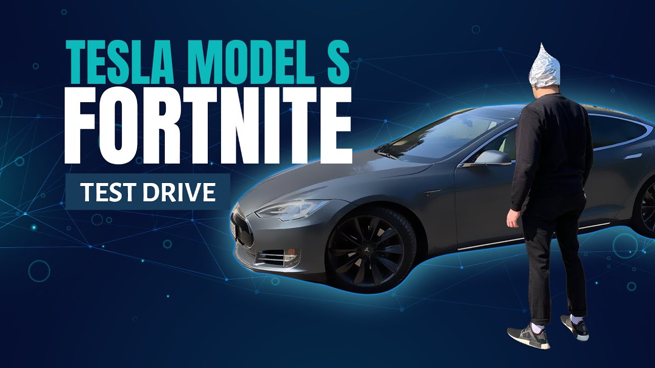 TESLA MODEL S FORTNITE - YouTube