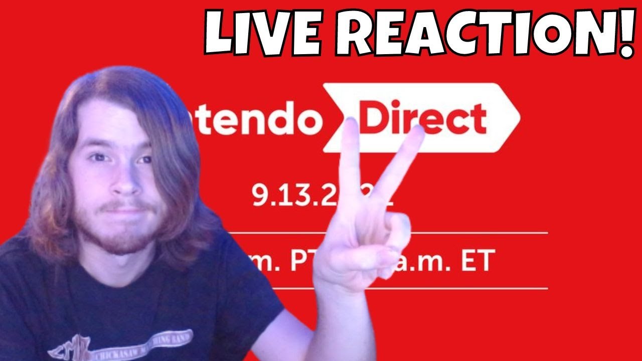 [🔴LIVE ] NINTENDO DIRECT LIVE REACTION!!! - YouTube