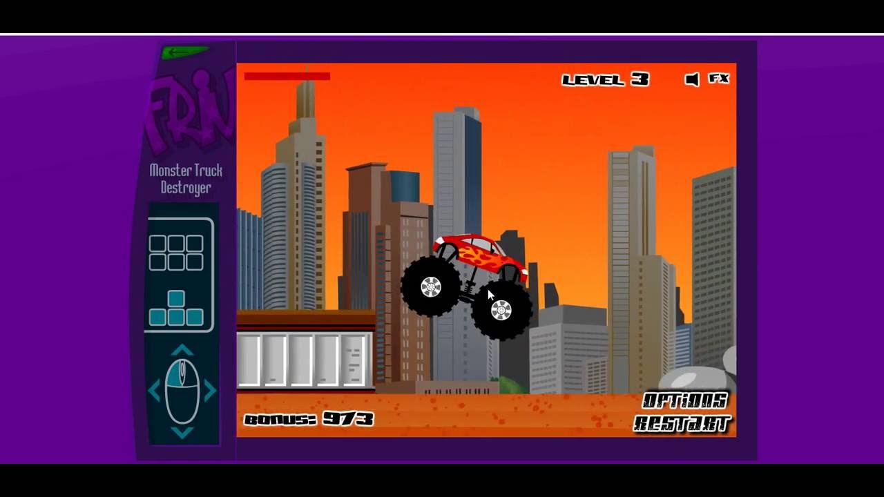 FRIV: Monster Truck Destroyer (Part 1/2) - YouTube