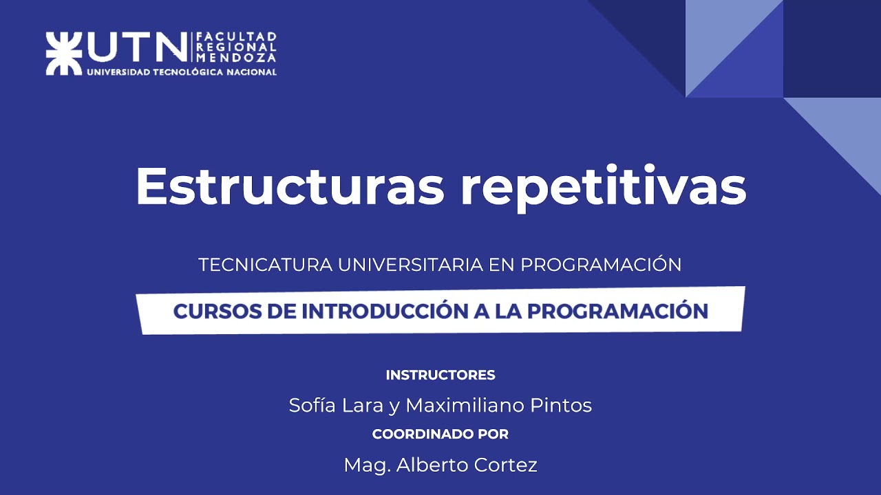 1 | Introducción a Estructuras Repetitivas - YouTube