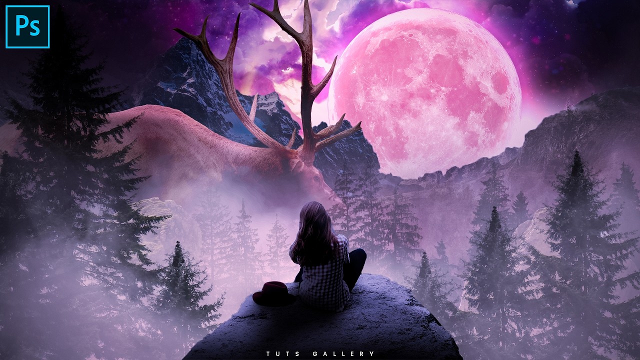 Create a Magical Fantasy World in Photoshop | Photo Manipulation ...