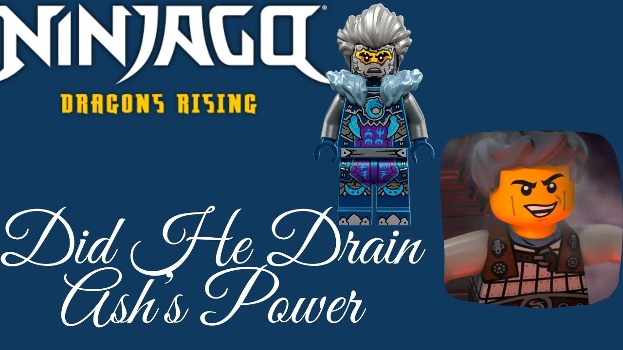 Ninjago Dragons Rising Cinder Drained Ash’s Powers - YouTube
