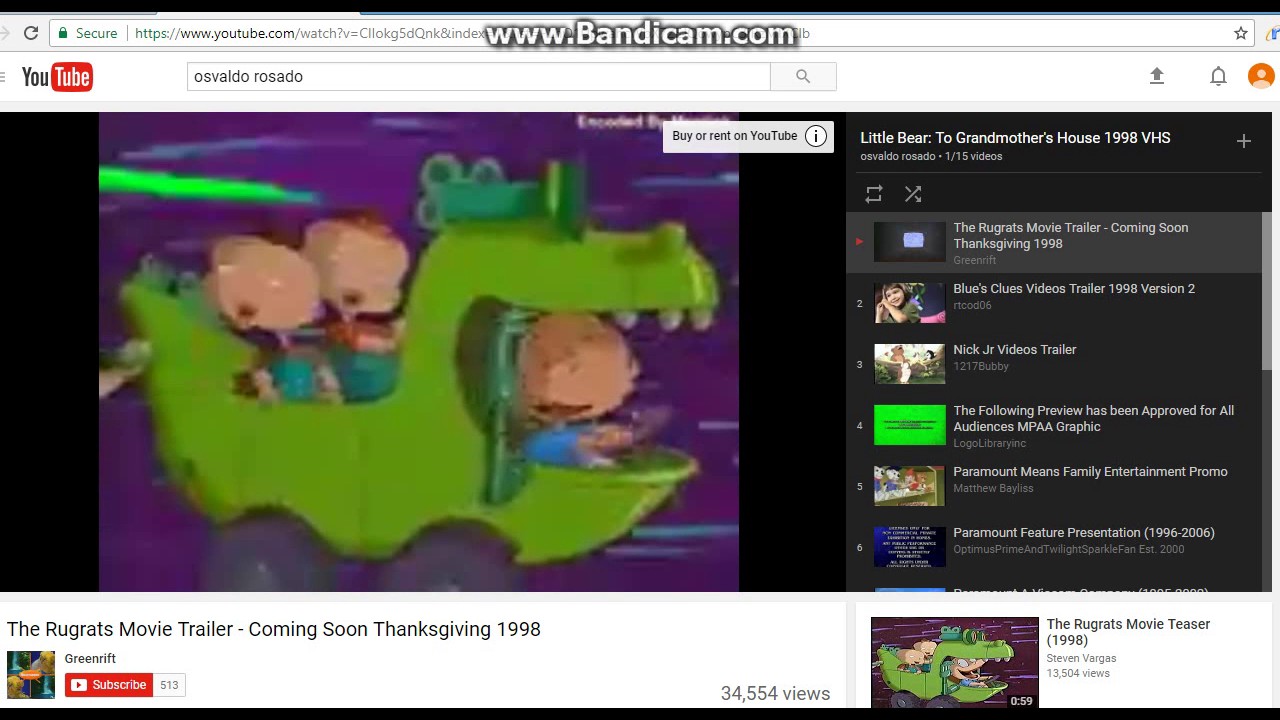 The Rugrats Movie Teaser Trailer Youtube