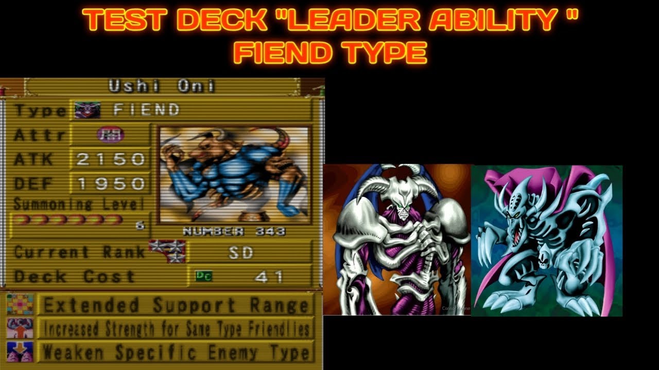 Yu-Gi-Oh The Duelist Of The Rosses | Test Deck Leader Ability | Type ...