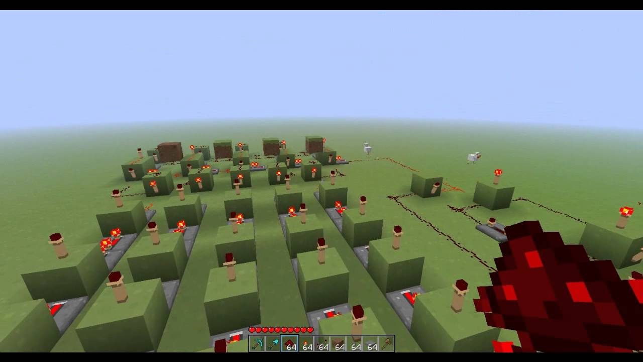 Minecraft Redstone - Tapper/Root Beer Tapper - YouTube