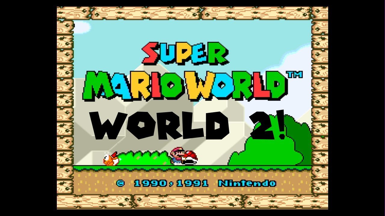 Super Mario World - World 2 Donut Plains All Secrets Playthrough - YouTube