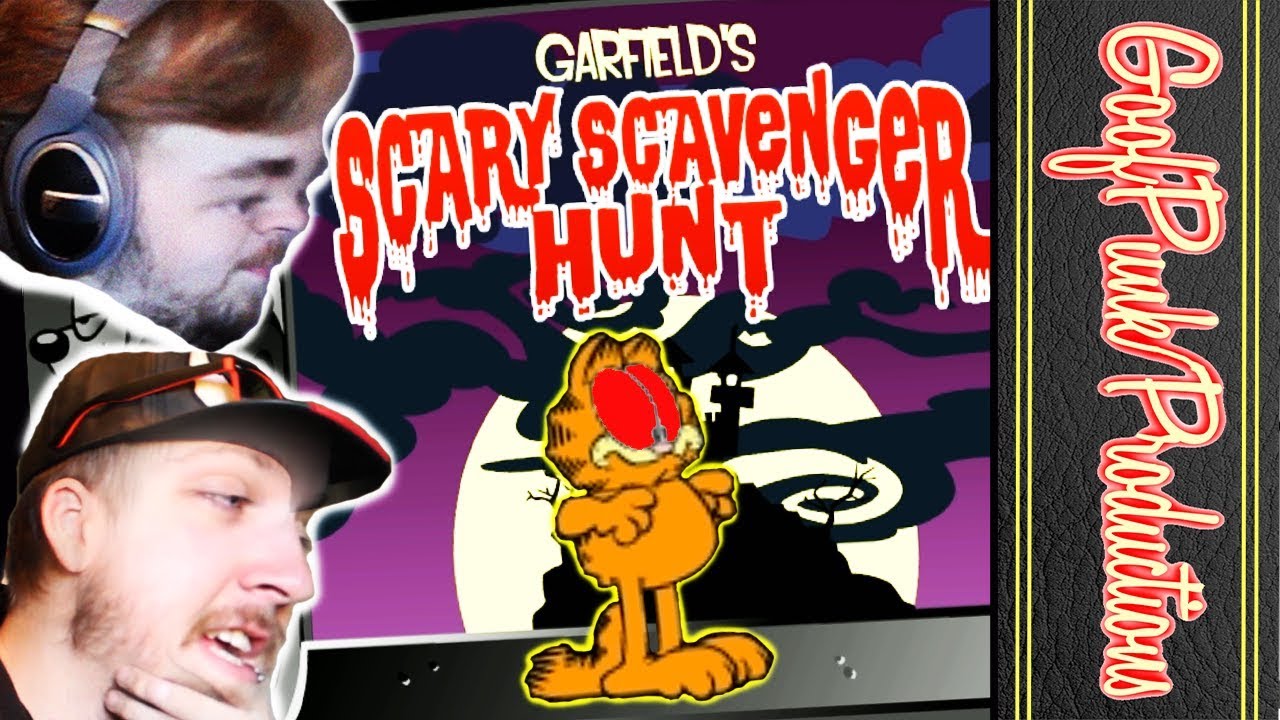 The Spookiest Game Ever Made | Garfield: Scary Scavenger Hunt - YouTube