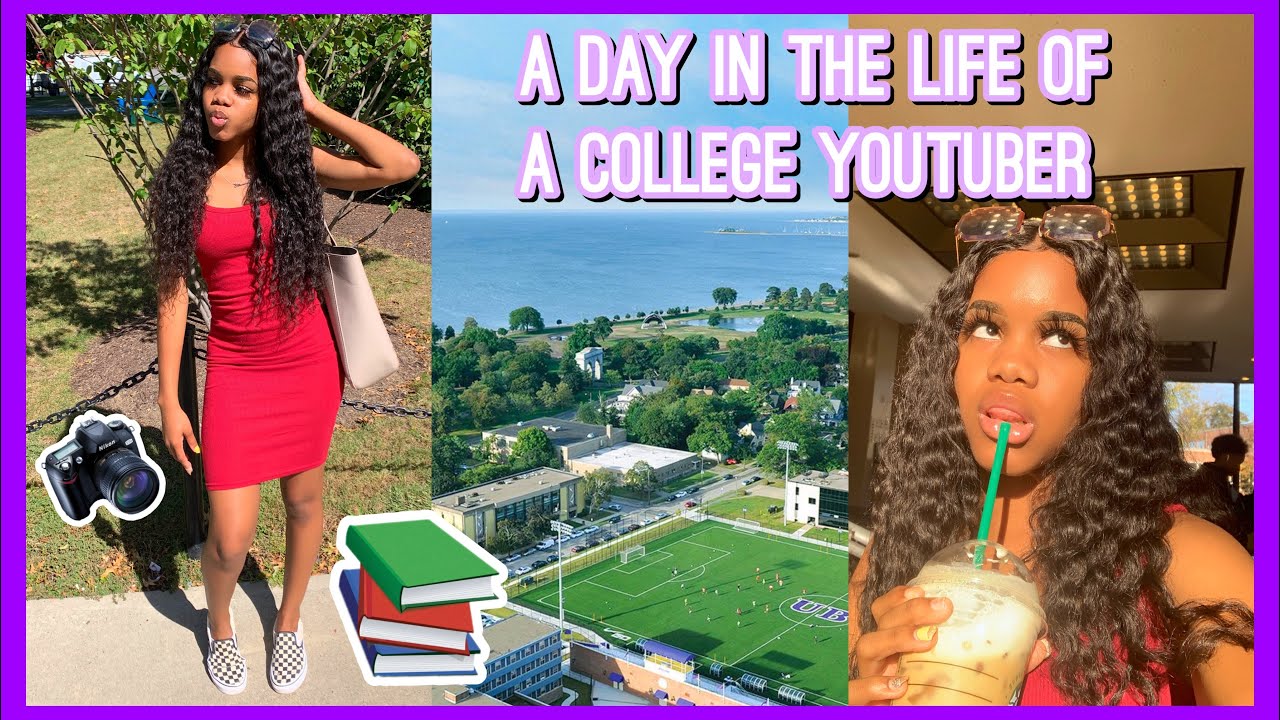 A Day In The Life Of A YouTuber In College - YouTube