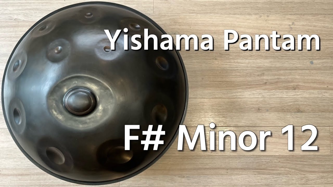 【ハンドパン販売・レンタル】 Yishama Pantam / F# minor 12 試奏1 - YouTube