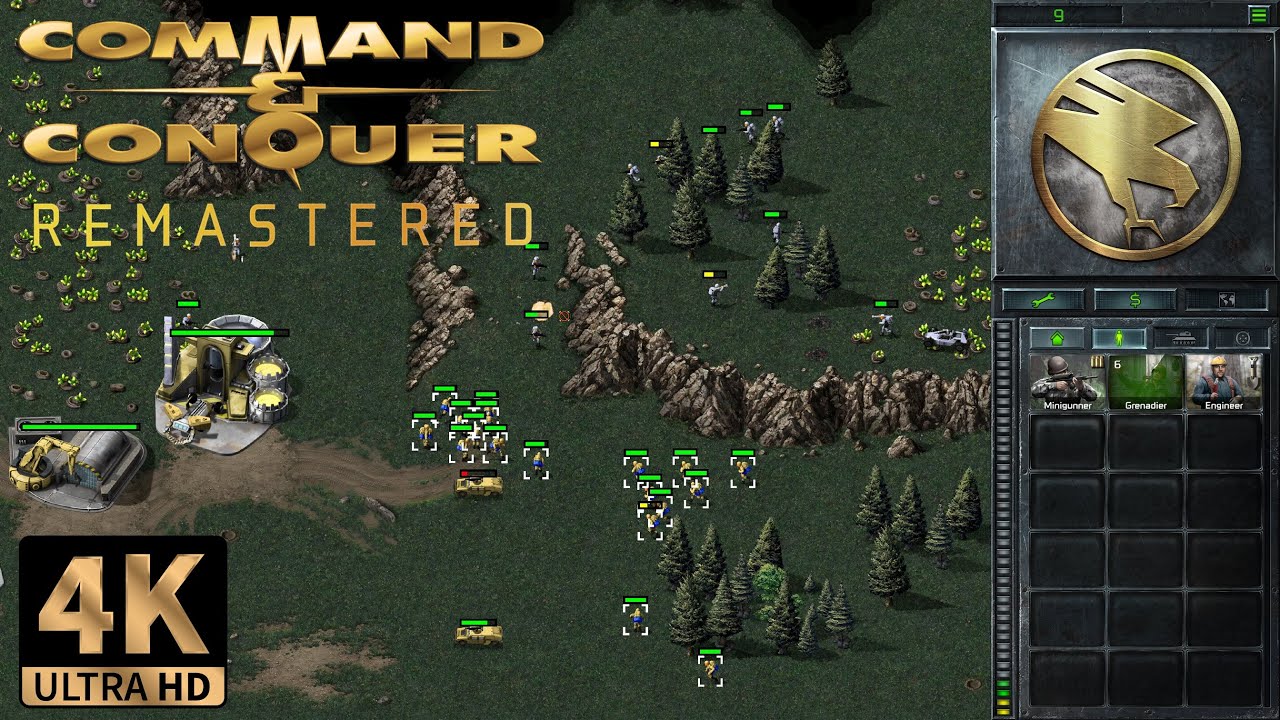 Command & Conquer Remastered | GDI 3 - Air Supremacy | PC 4K - YouTube