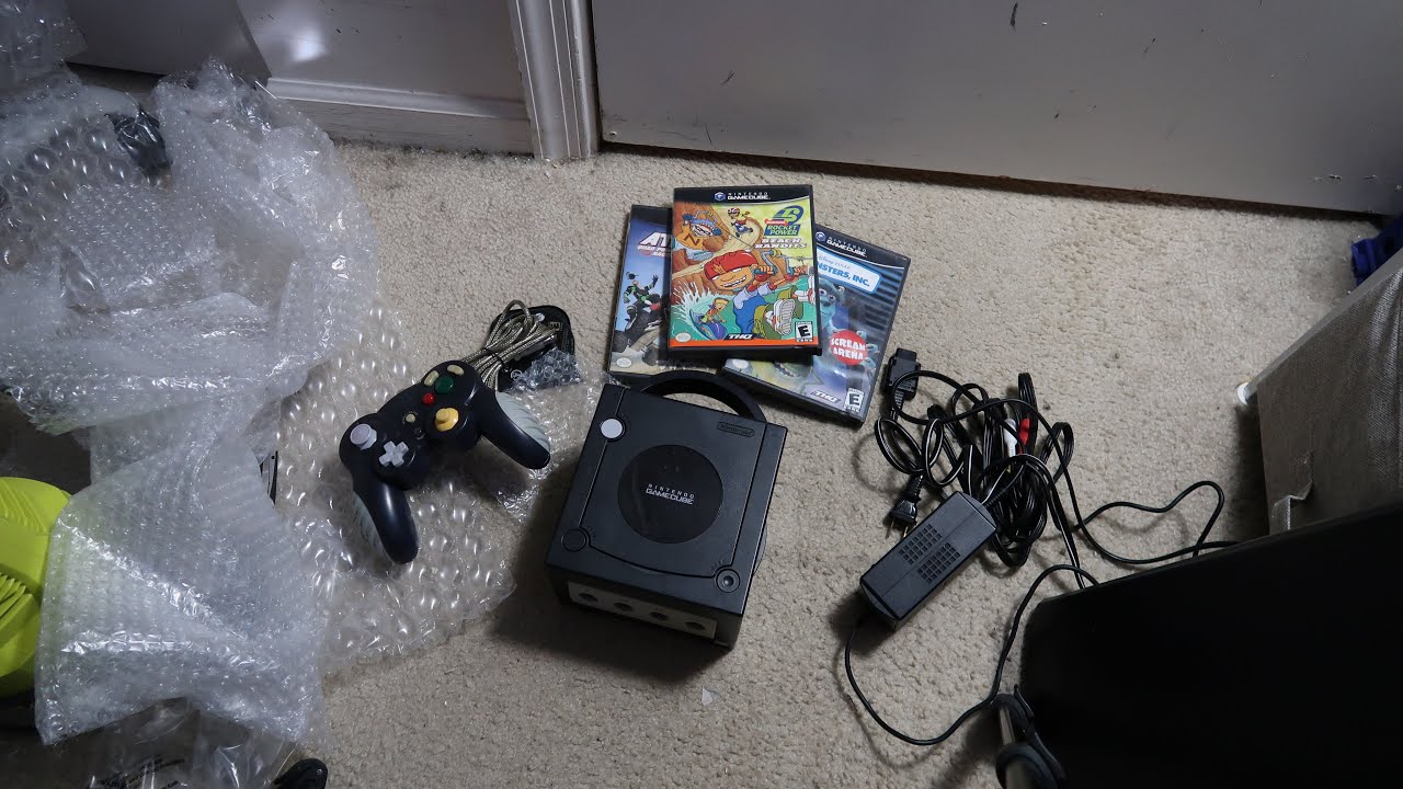 Used Nintendo GameCube Unboxing and Setup - YouTube